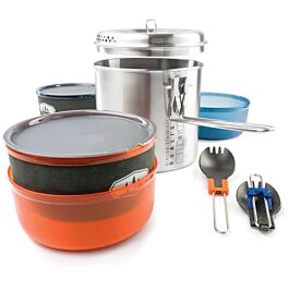 Buy GSI Outdoors Glacier Dualist Stainless Cookset by GSI | Northwest ...
